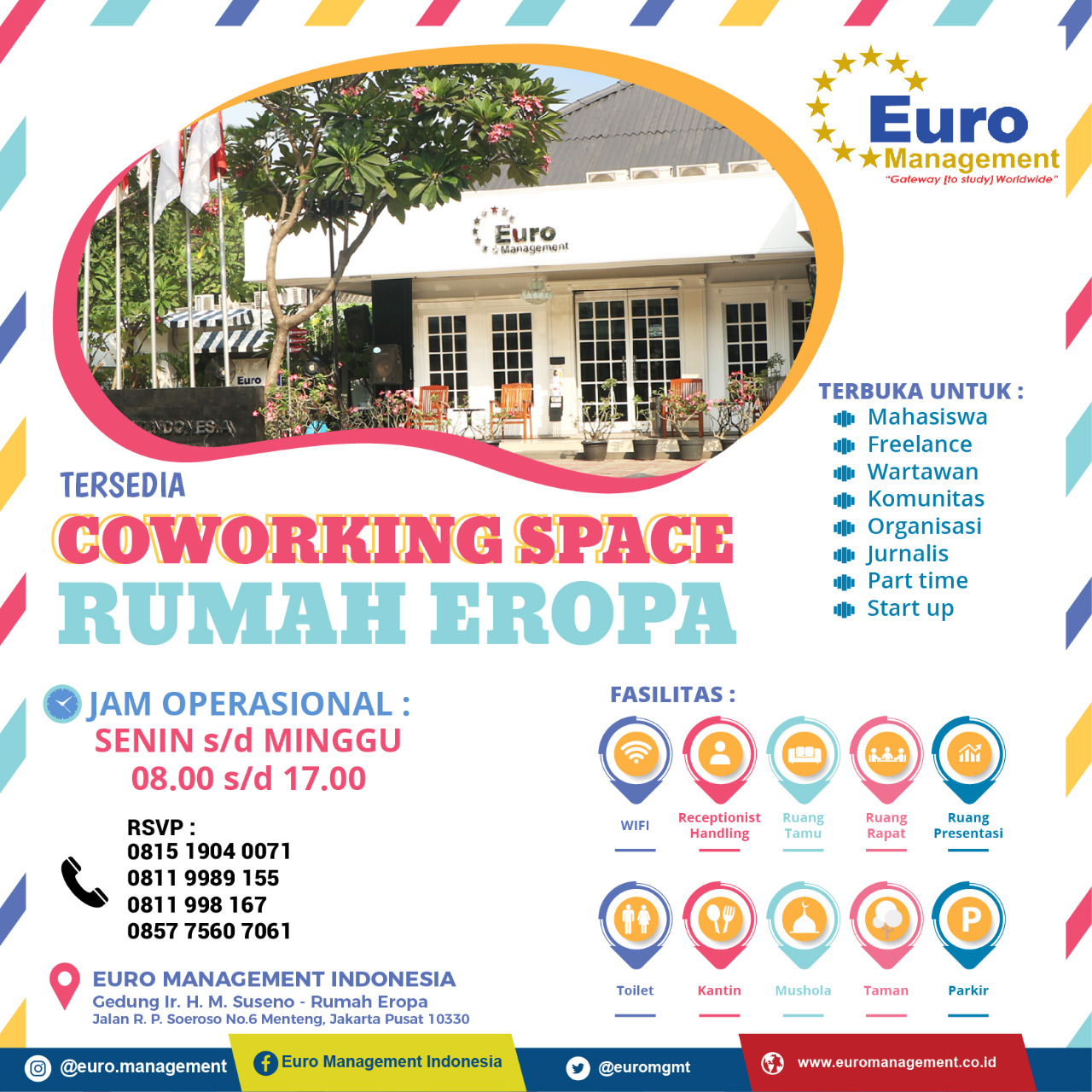 COWORKING SPACE SEWA RUANGAN