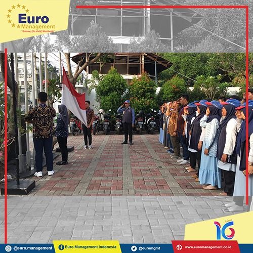 Euro Management Indonesia Gelar Upacara Bendera, 17 Juni 2019